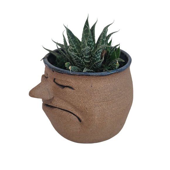 Gretchen larson | Accents | Gretchen Larson People Pot Vintage Face ...